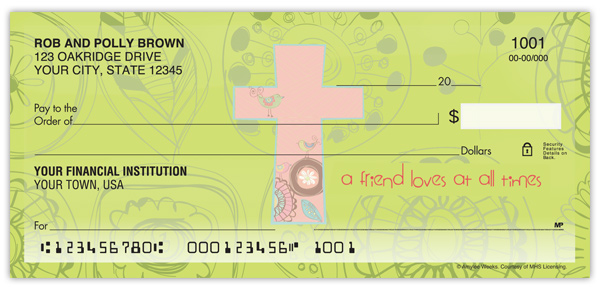 Love Lives Here Personal Checks | Promise Checks
